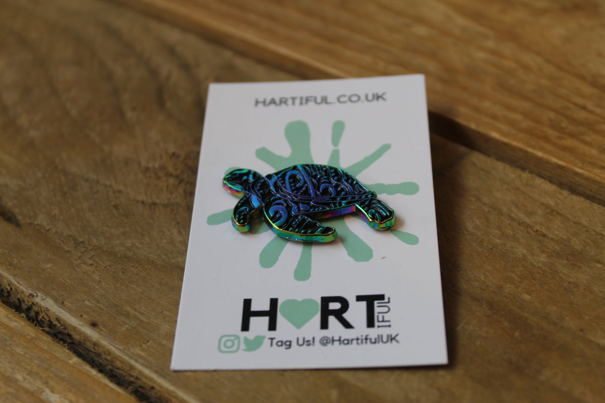 Enamel pin badges ~ Ocean Animals ~ By Hartiful – UnSealed, Clacton-on-Sea